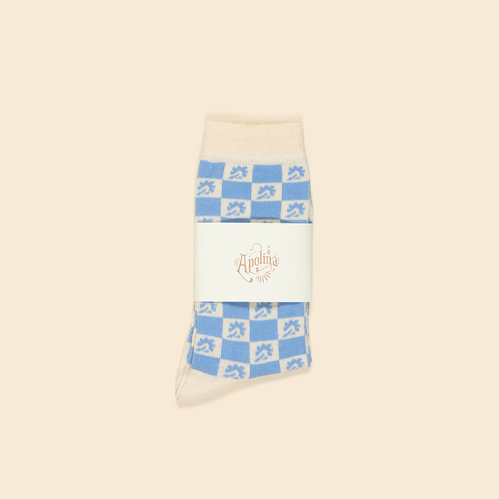 Cotton knitted soft sock ankle sock vintage inspired child. – Apolina