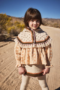 Cotton crochet skirt vintage inspired child. – Apolina