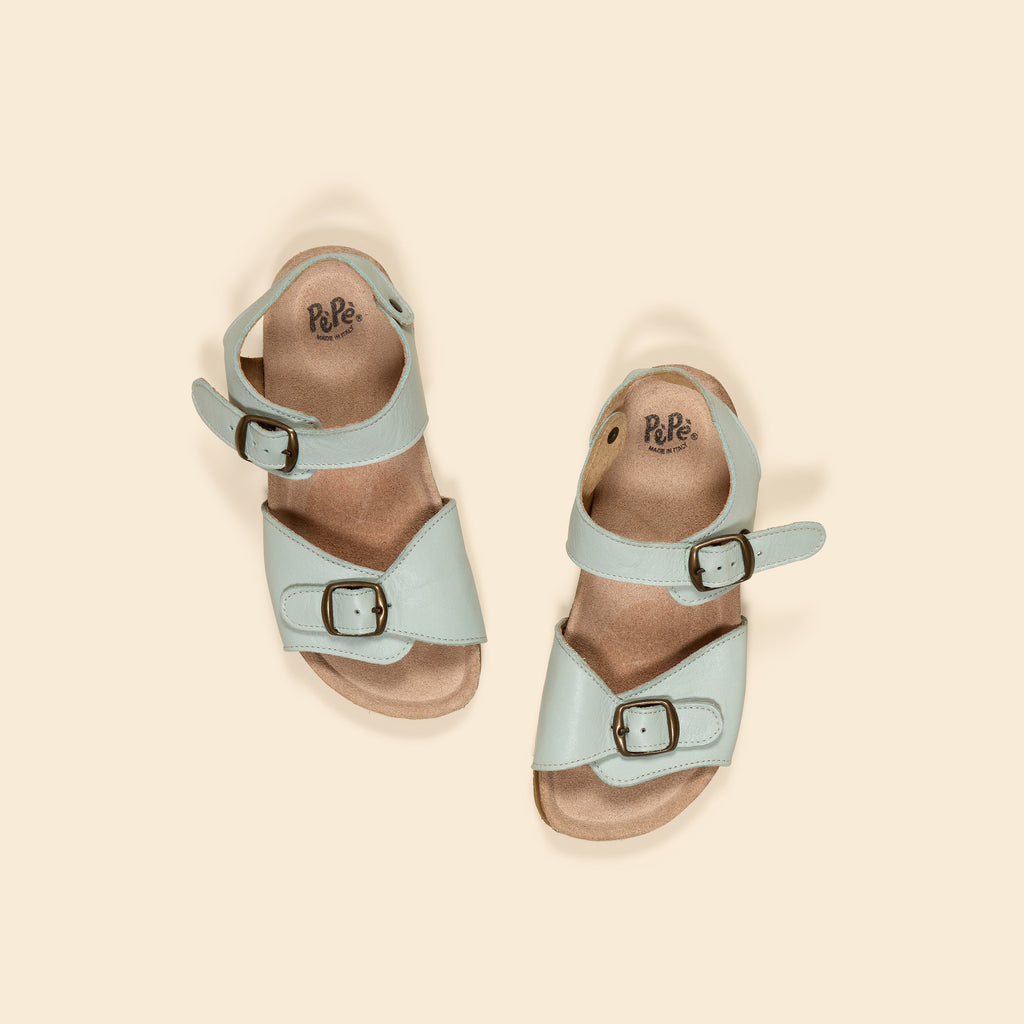 Handmade leather shoe vintage inspired child. – Apolina